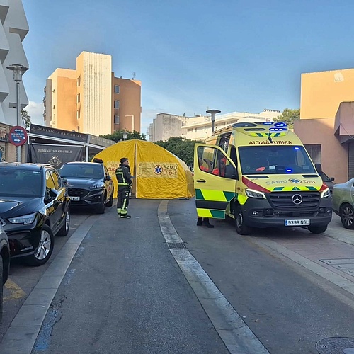 Feuer in Apartmentanlage in Magaluf: Tote und Verletzte