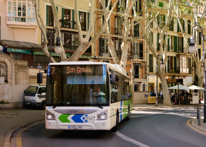 Sommerfahrpläne bei der EMT in Palma